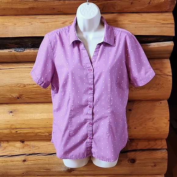 Basic Editions | Tops | Basic Editions Womens Blouse Size M | Poshmark